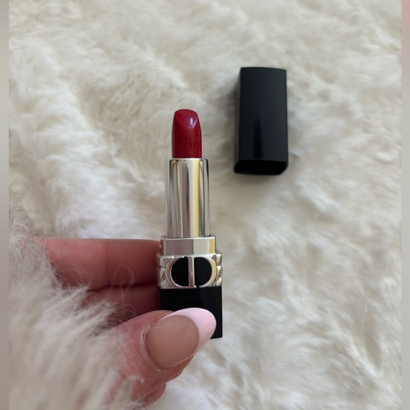 Dior | Makeup | Christian Dior Rouge 999 Lipstick Satin | Poshmark